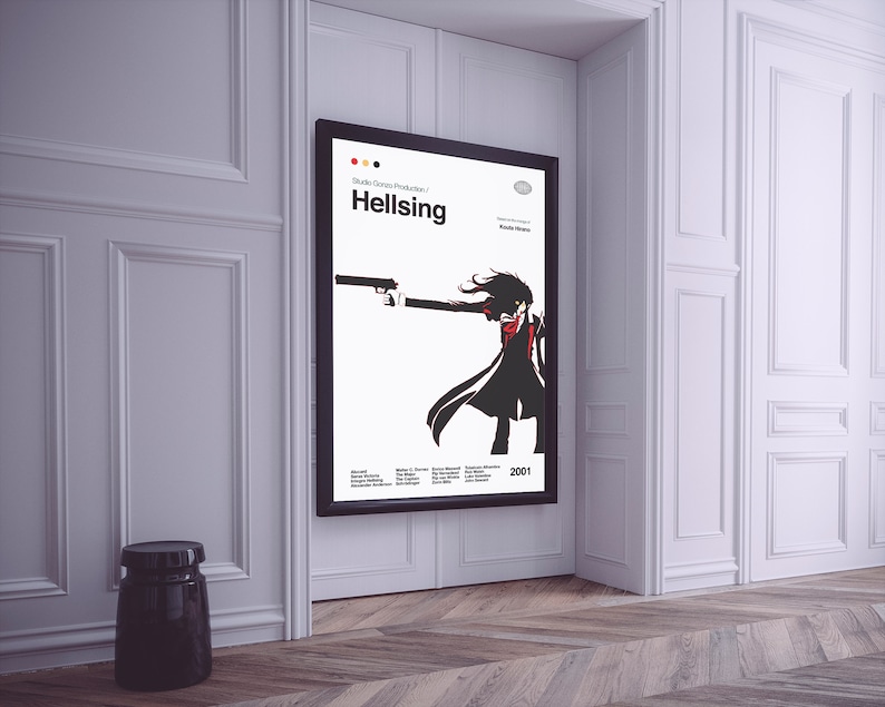 Hellsing Poster Hellsing Ultimate Anime Print Anime Poster Anime Manga ...