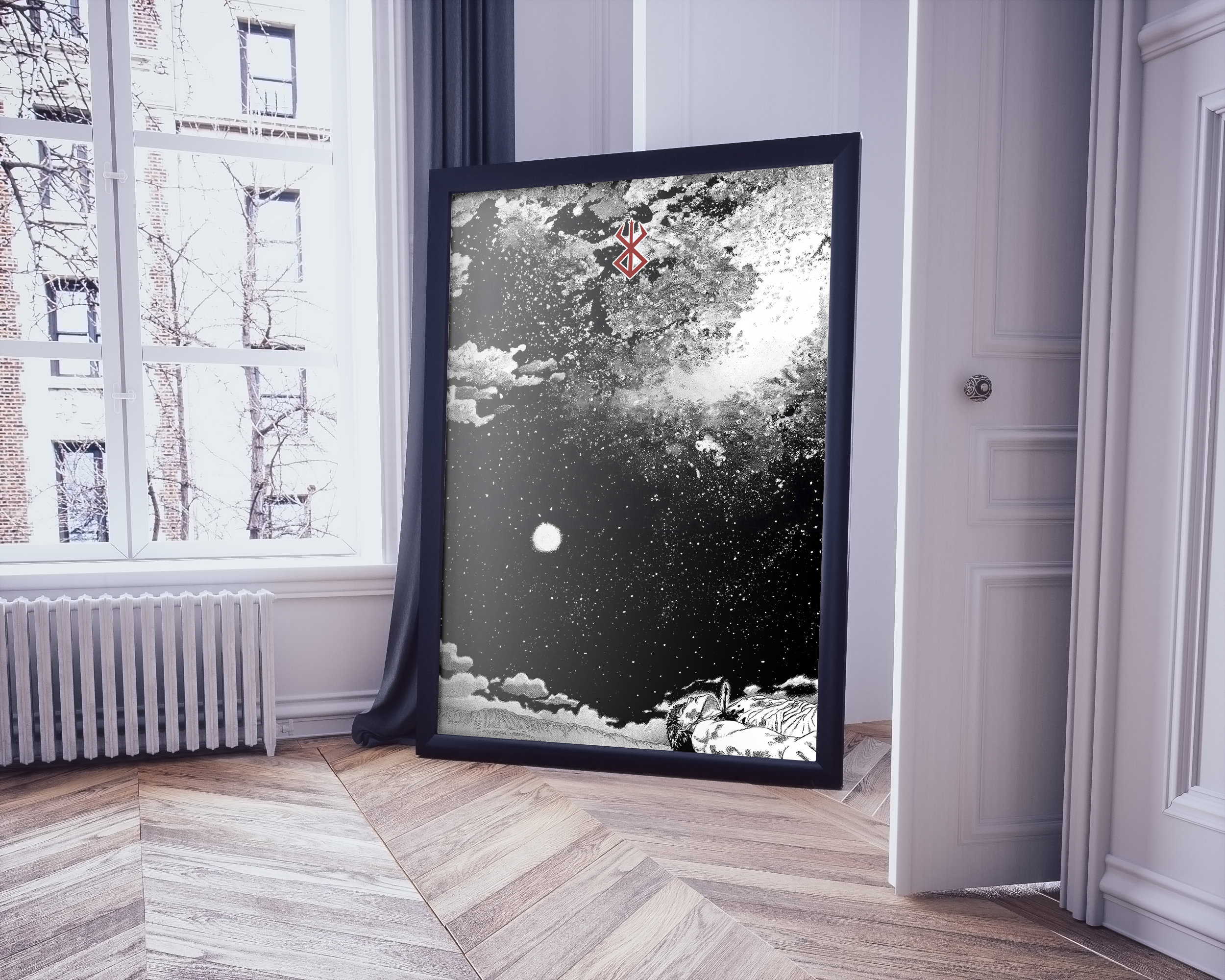 Berserk Poster | Berserk Guts Print | Anime Poster | Anime Manga Art ...