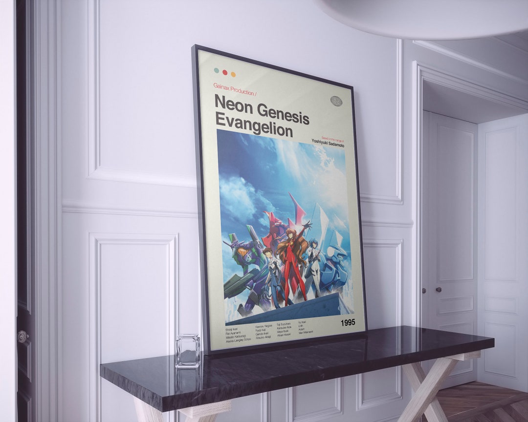 Neon Genesis Evangelion Poster | Neon Genesis Evangelion Print | Anime ...