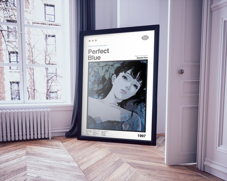 Perfect Blue Poster Perfect Blue Print Anime Poster Anime Manga Art ...