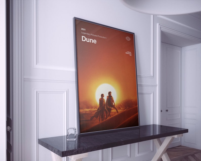 Dune Poster Dune Print Film Poster Movie Poster Print Minimalist Poster ...