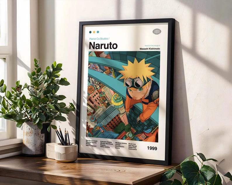 Custom Anime Poster: Anime Manga Art Print Wall Art - Etsy