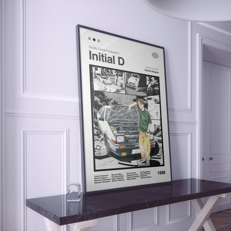 Initial Poster - Etsy