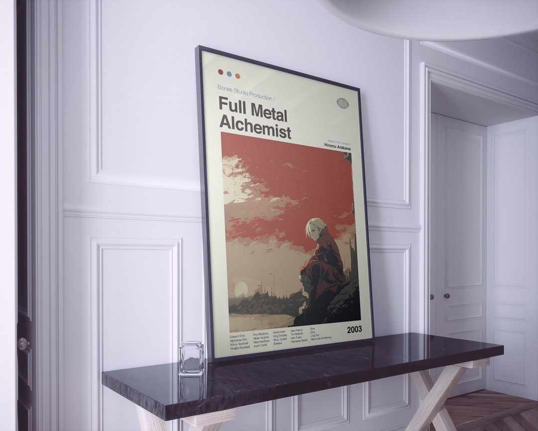 Full Metal Alchemist Brotherhood Poster | Full Metal Alchemist Print ...