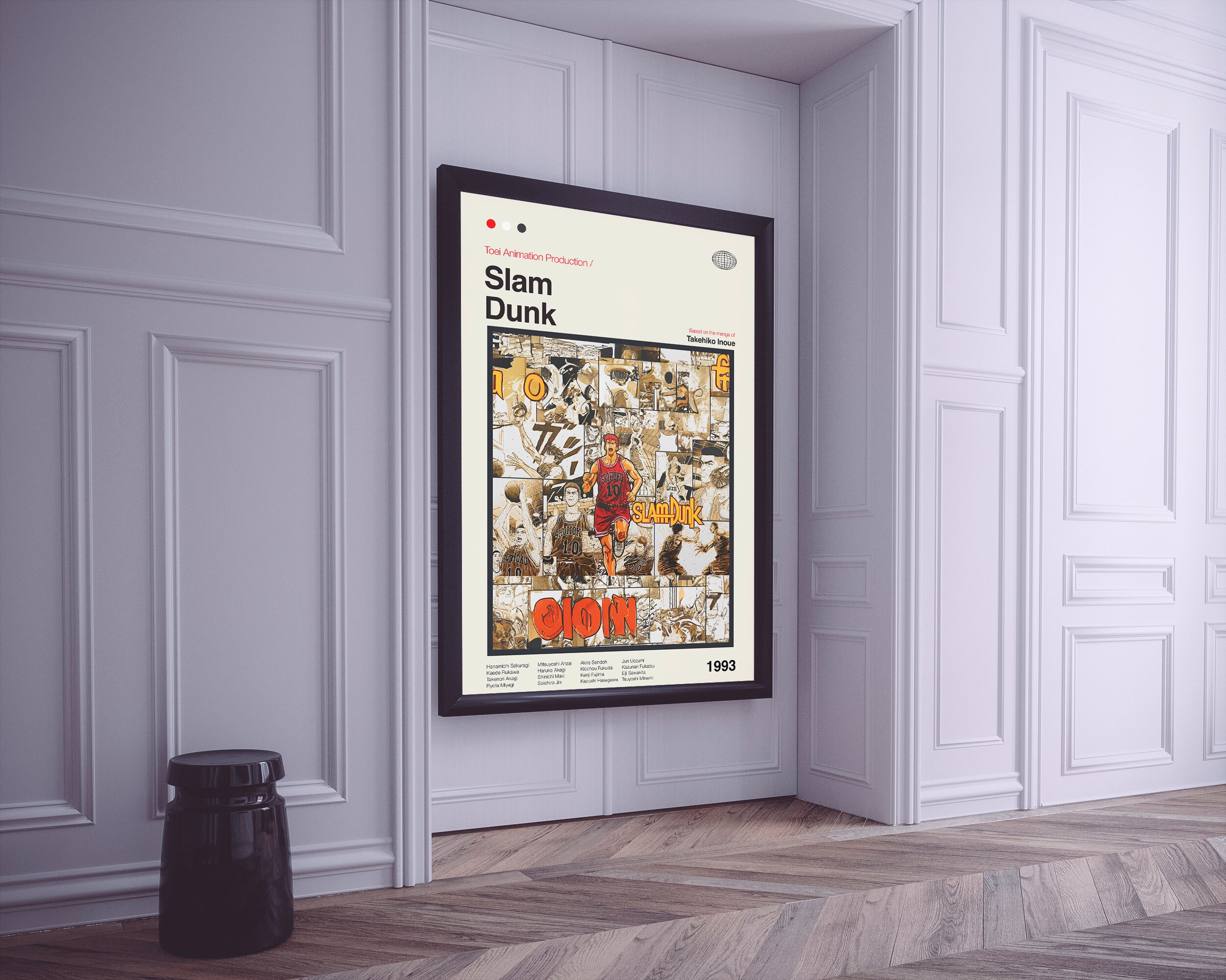 Slam Dunk Poster | Slam Dunk Print | Anime Poster | Anime Manga Art ...