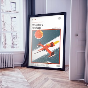 Cowboy Bebop Poster | Cowboy Bebop Print | Anime Poster | Anime Manga ...