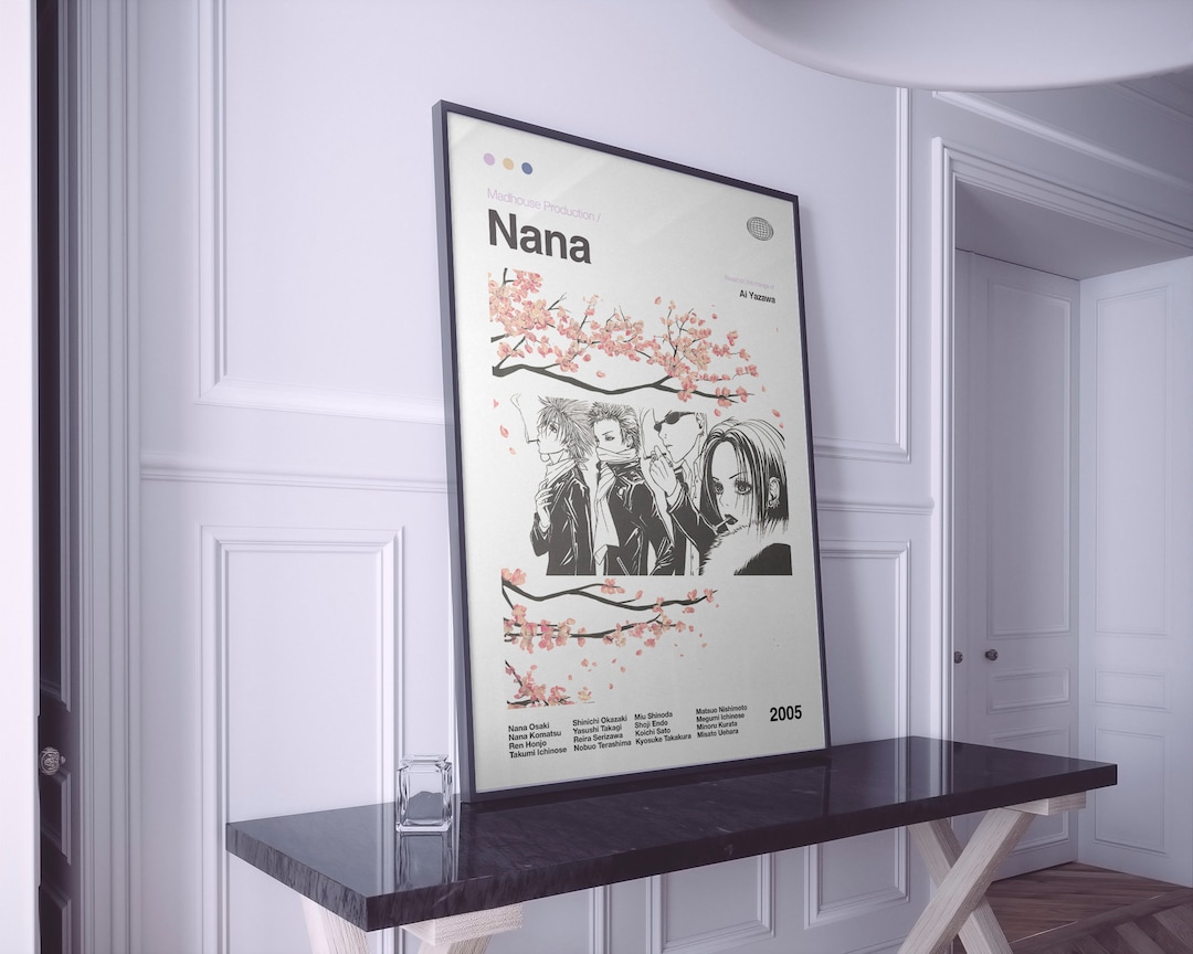 Nana Poster | NANA Anime Print | Anime Poster | Anime Manga Art Print ...