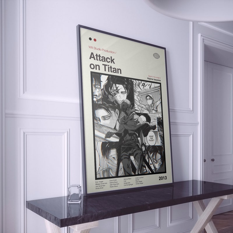 Attack on Titan Poster - Etsy