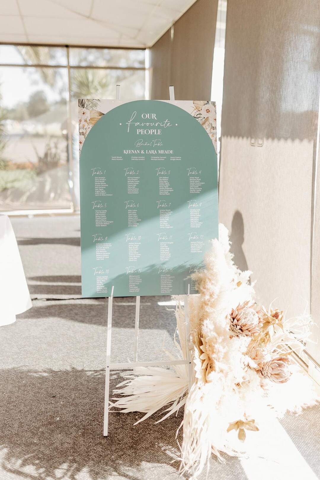 Seating Chart, Custom, Editable, Digital File, Printable Sign - Etsy