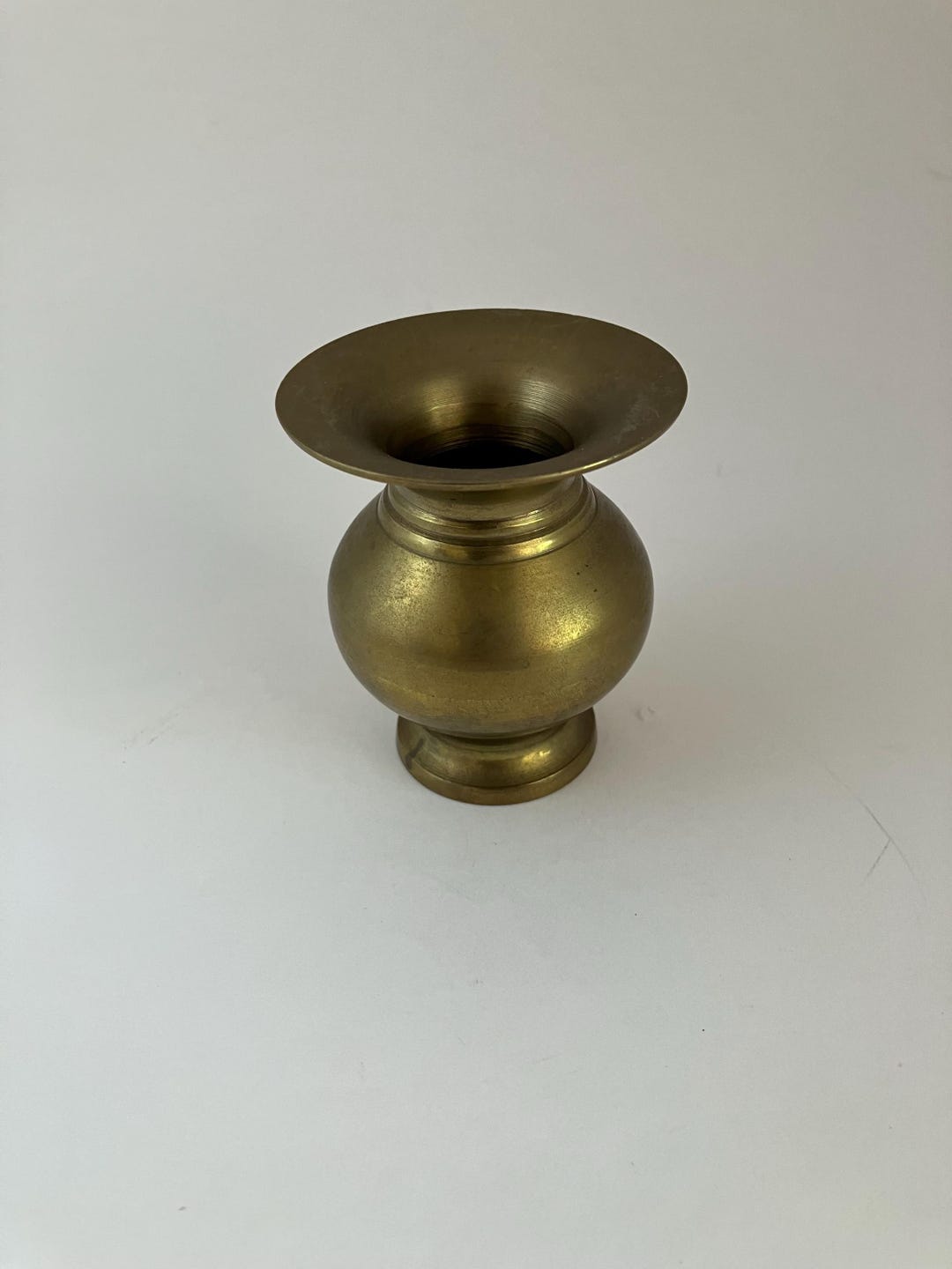 Vintage Brass Spitoon - Etsy