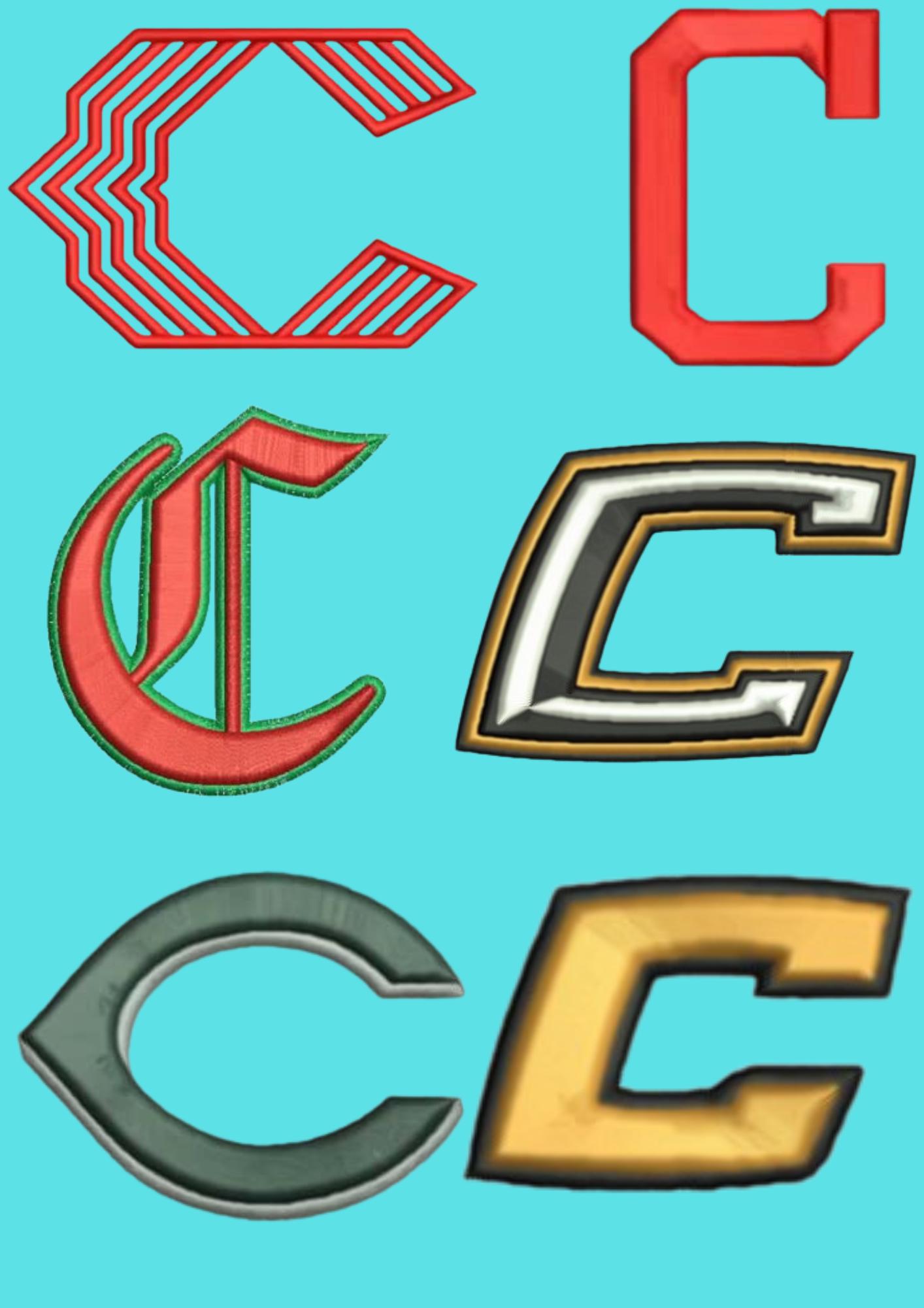 3D Puff Embroidery Letters | 3D Puff Font Embroidery | Puff Hat Letters ...