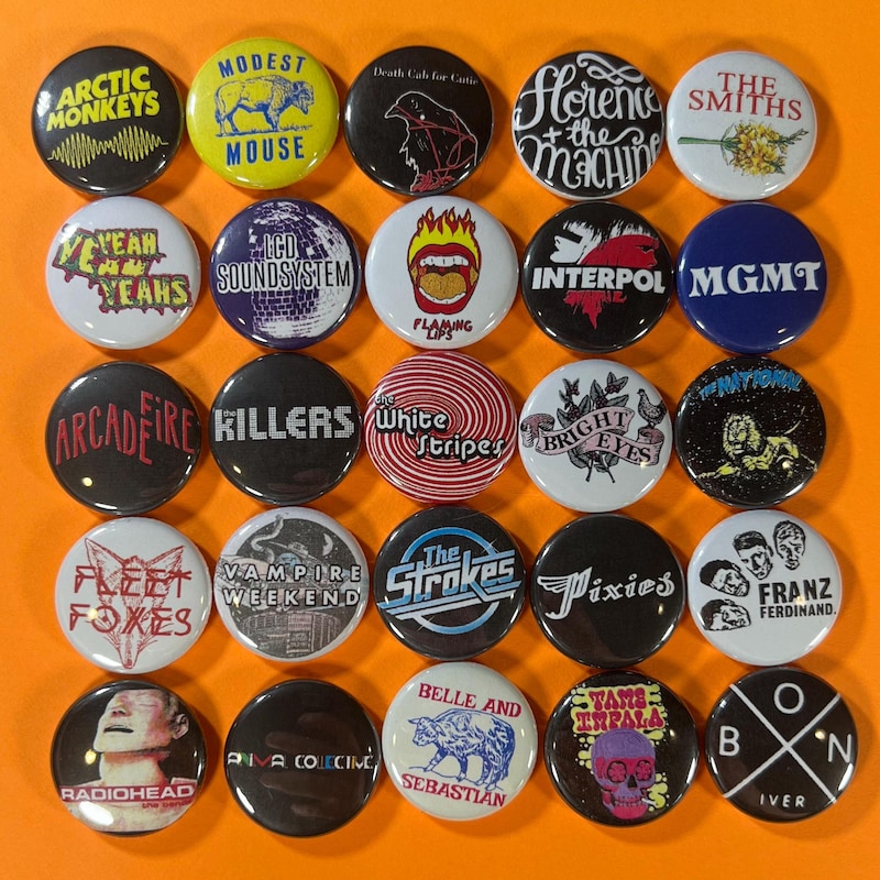 90s Pins Bands - Etsy
