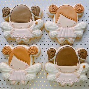 Fairy Themed Birthday Cookies Dozen - Large - Etsy