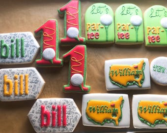Golf Cookies 1 Dozen (12 Cookies) - Etsy