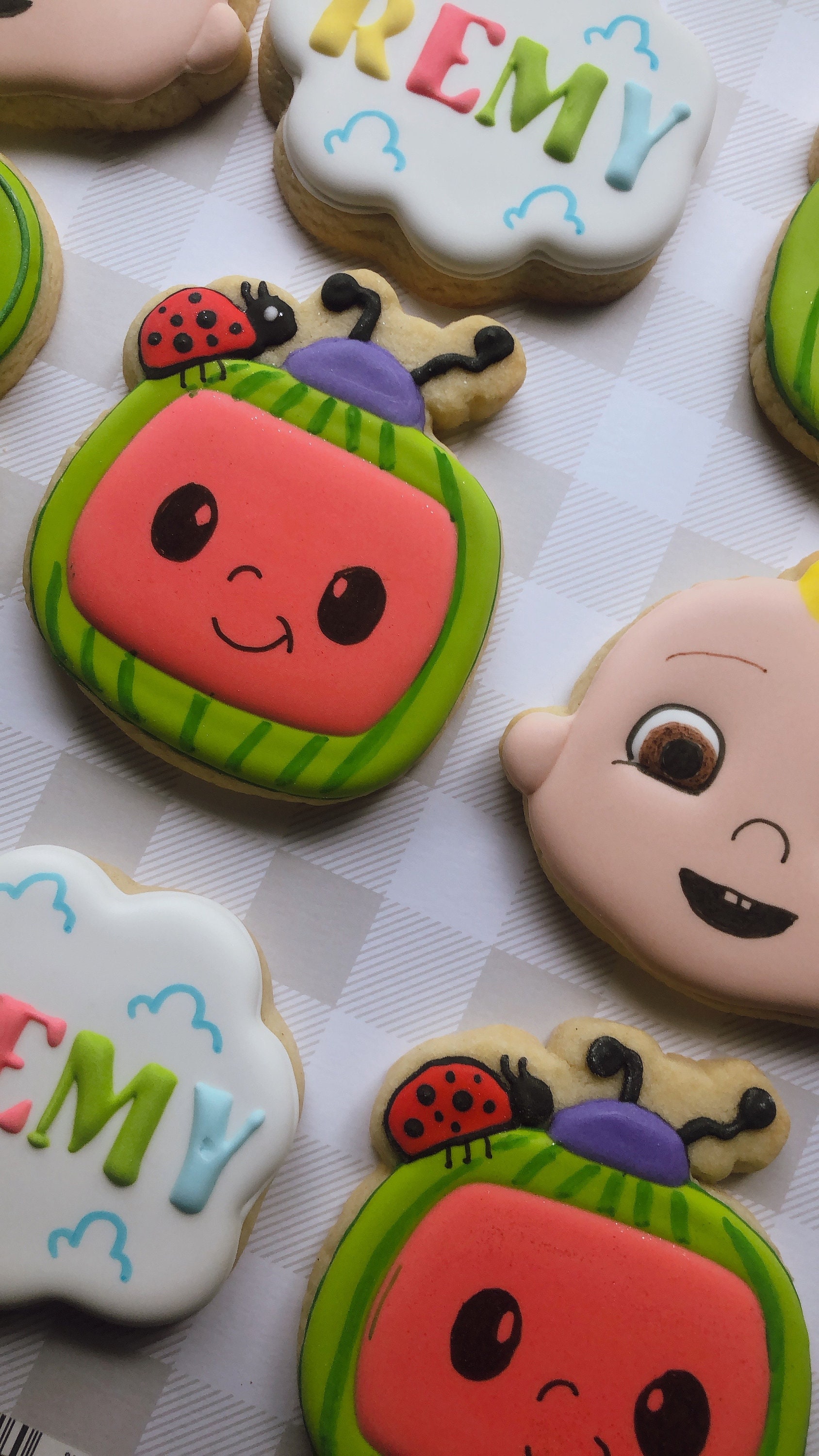 Cocomelon Themed Birthday Party Cookies - Etsy Canada