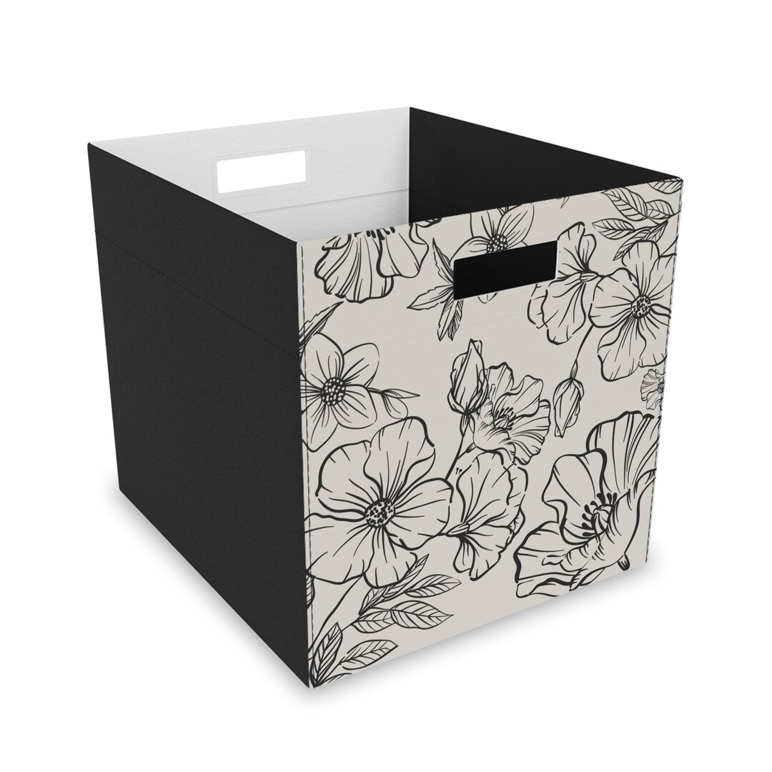 Floral Storage Box - Etsy