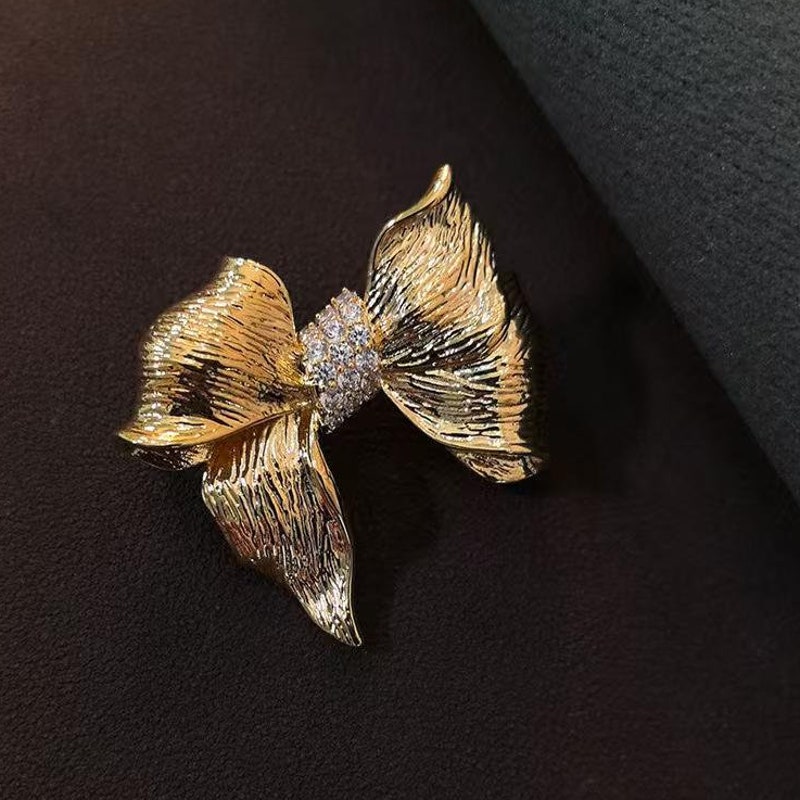 Bow Brooch - Etsy