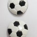 Soccer Ball Buttons | Etsy