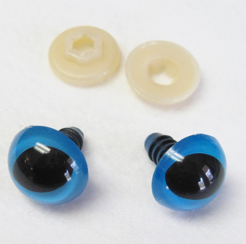 Clear Slit Pupil Plastic Safety Eyes Size 15mm - Etsy