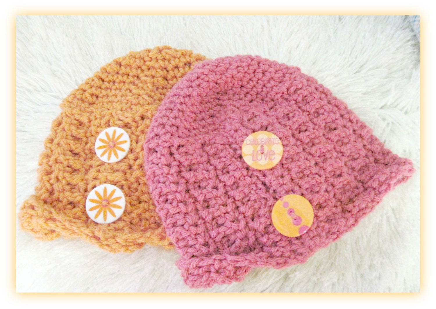 Crochet Cloche Hat Adult and Child Pattern - Etsy