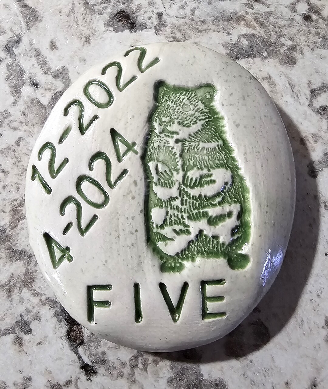 Hamster Memorial Stone Personalized 2.5 to 3.5" - Etsy