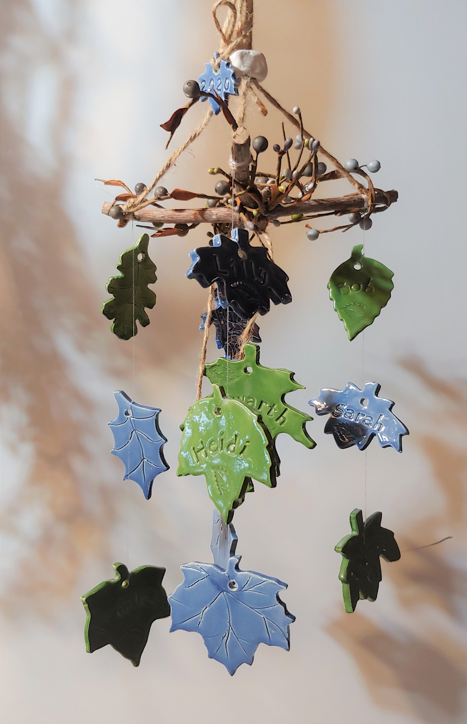 Family Tree Custom Wind Chime Family Tree Wind Chimes - Etsy