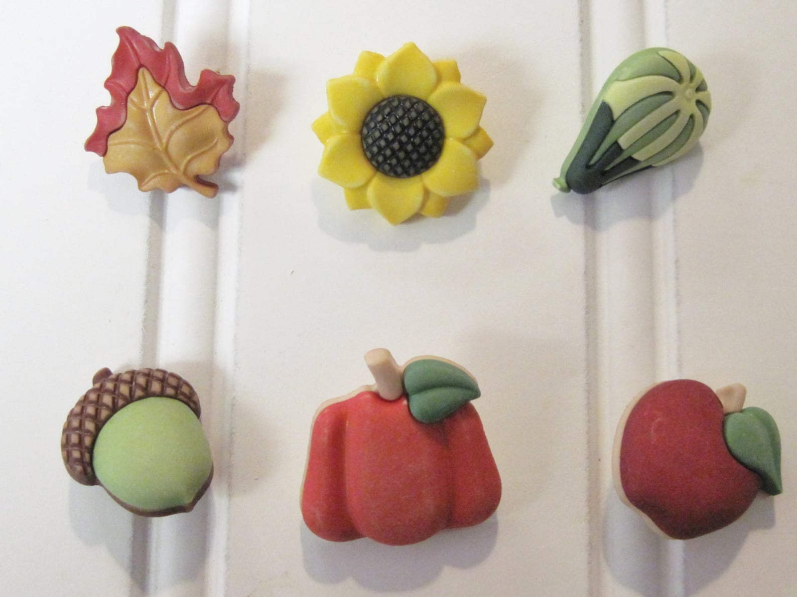 Harvest Pumpkin Apple Sunflower Gourd Acorn and Leaf | Etsy