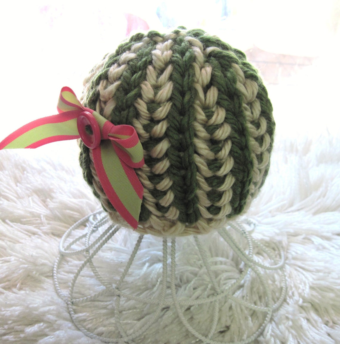 Melon Hat Knitting Pattern for Preemie Baby Toddler and Child - Etsy