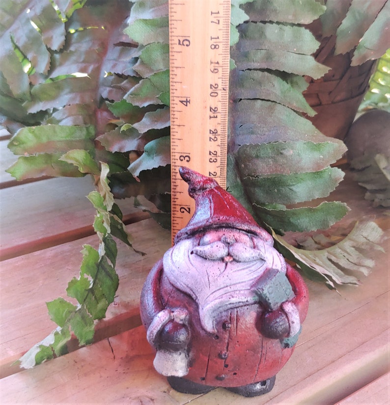 Concrete Santa Cement Figurine Cement Santa Concrete | Etsy