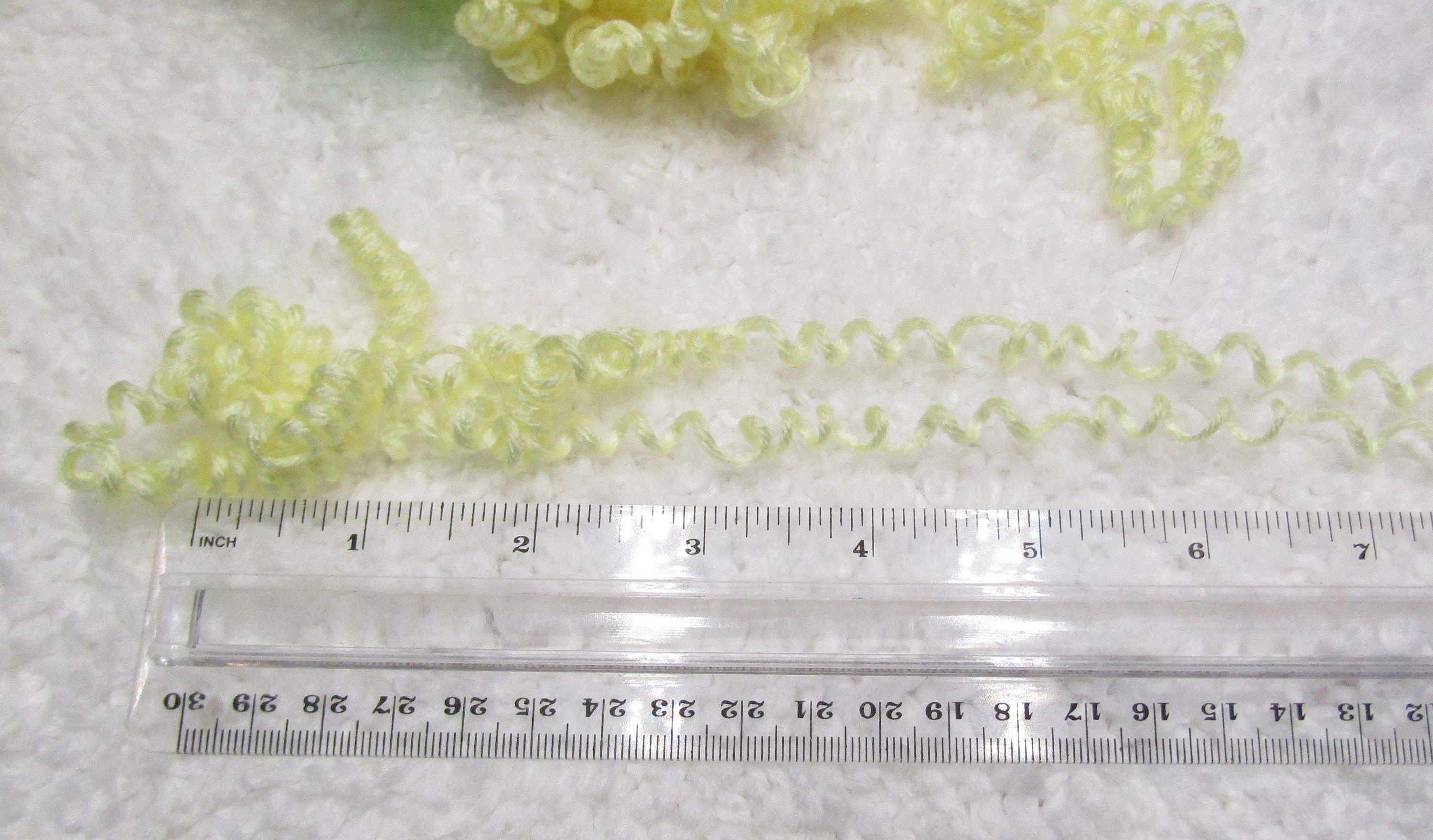 Pale Yellow Curly Yarn Hair for Your Handmade Dolls and Crafts | Etsy