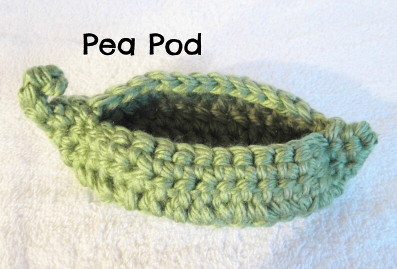 Pea Pod and Baby Pattern Knit and Crochet - Etsy