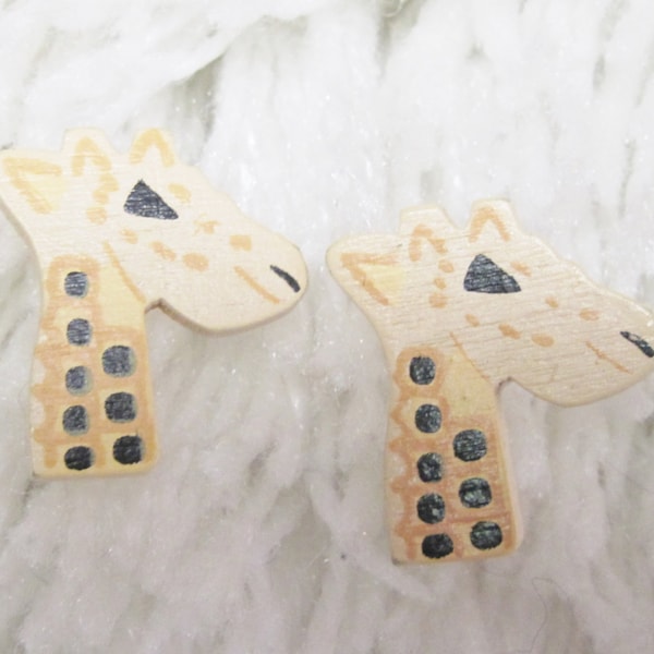 Giraffe Buttons - Etsy