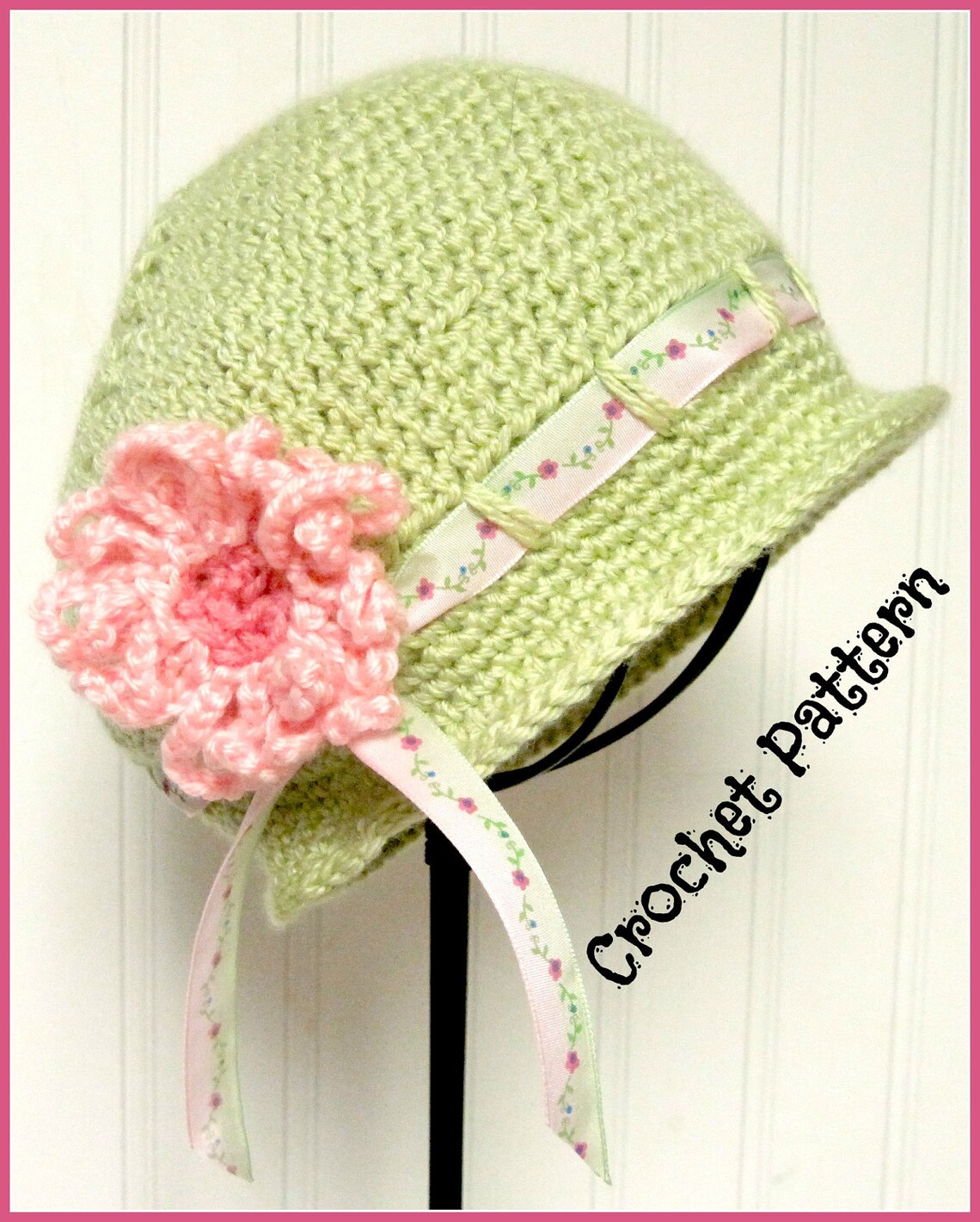 Crochet Pattern Little Girl's Hat and Bag Child 3-10 - Etsy