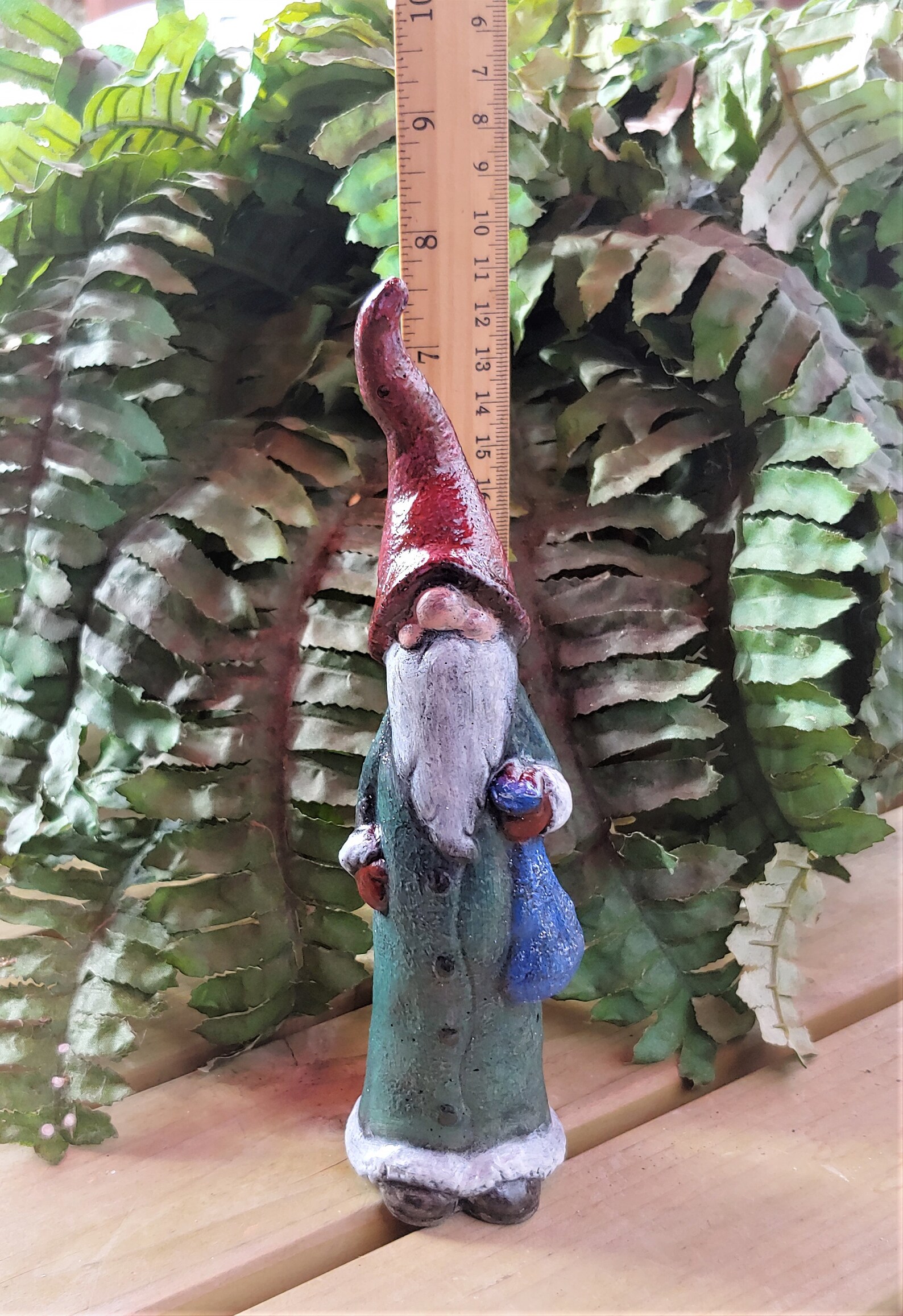 Concrete Gnome Nisse Tomte Cement Figurine Cement Nisse - Etsy