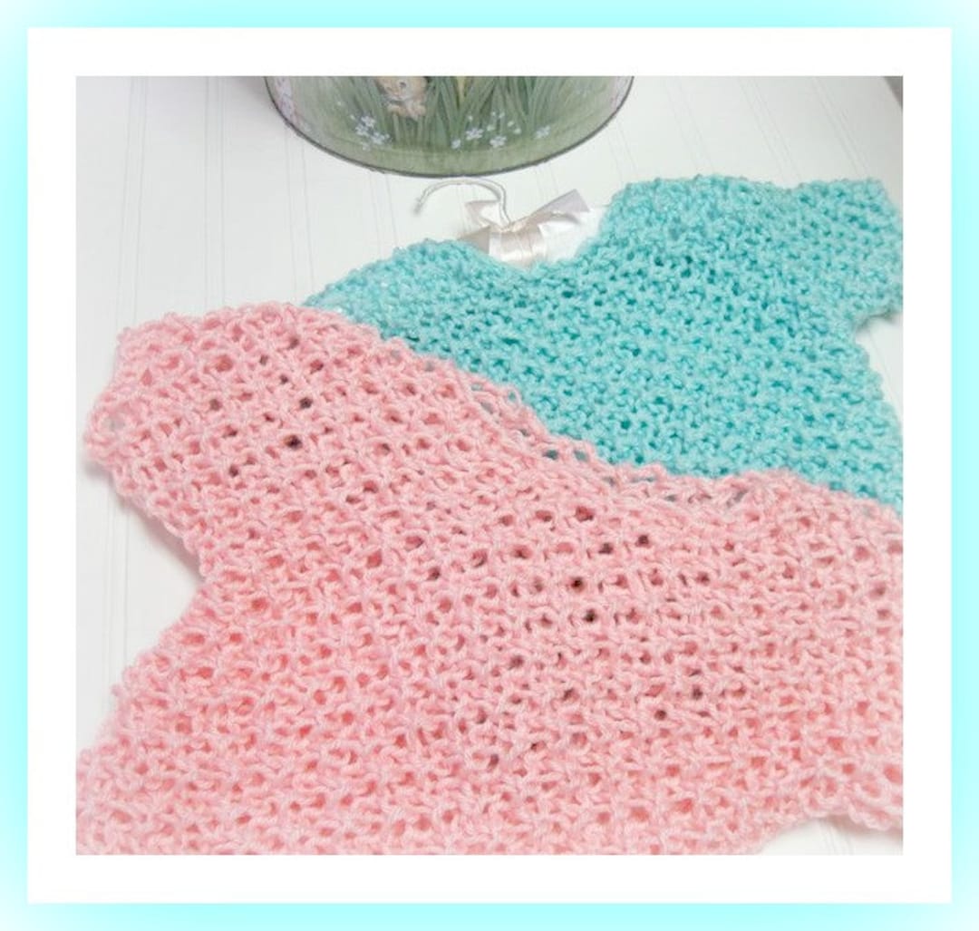 One Piece Slip-over Top Knitting Pattern From Toddler to Teen Sizes - Etsy
