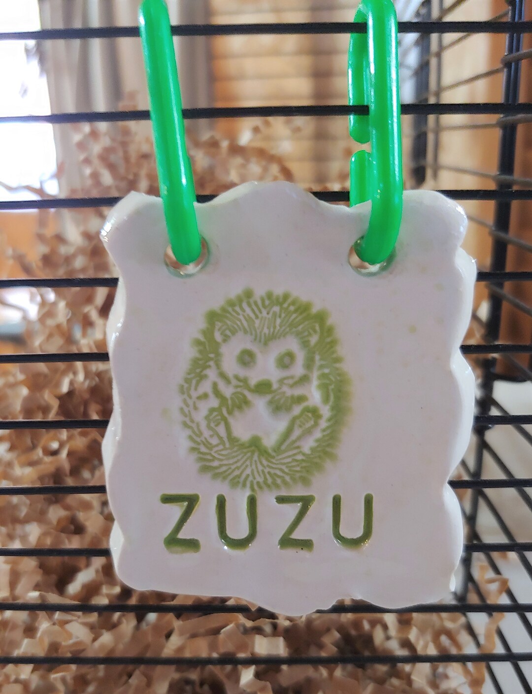 Personalized Hedgehog Cage Name Plate, Tags or Ornaments - Etsy