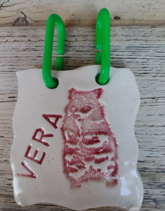 Personalized Hamster Cage Name Plate Tags or Ornaments | Etsy