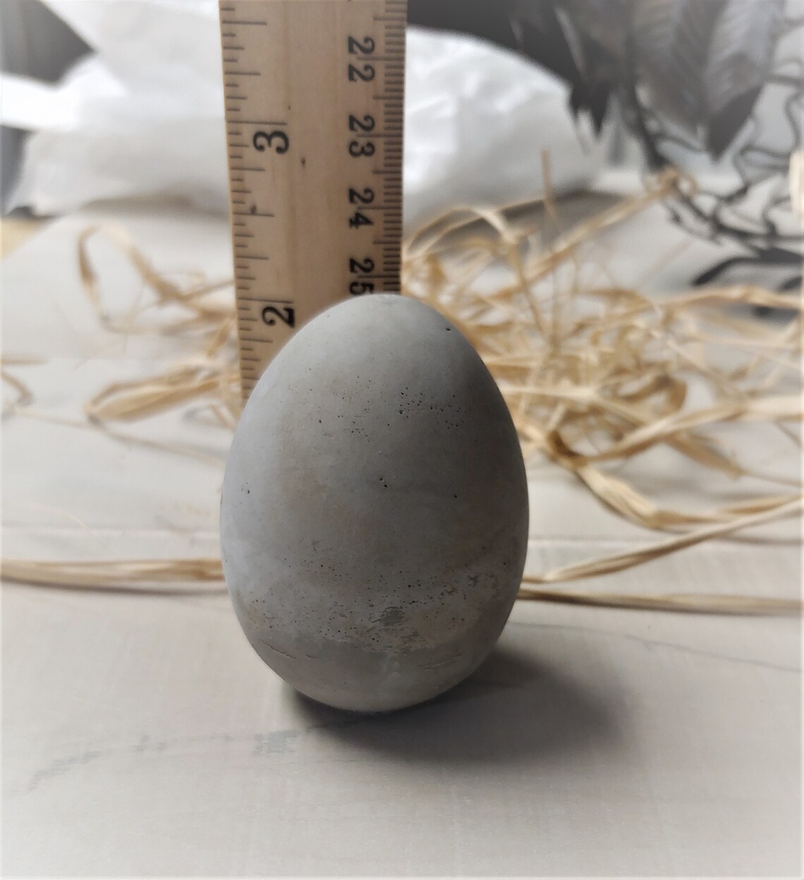 Concrete, Cement Egg - Etsy
