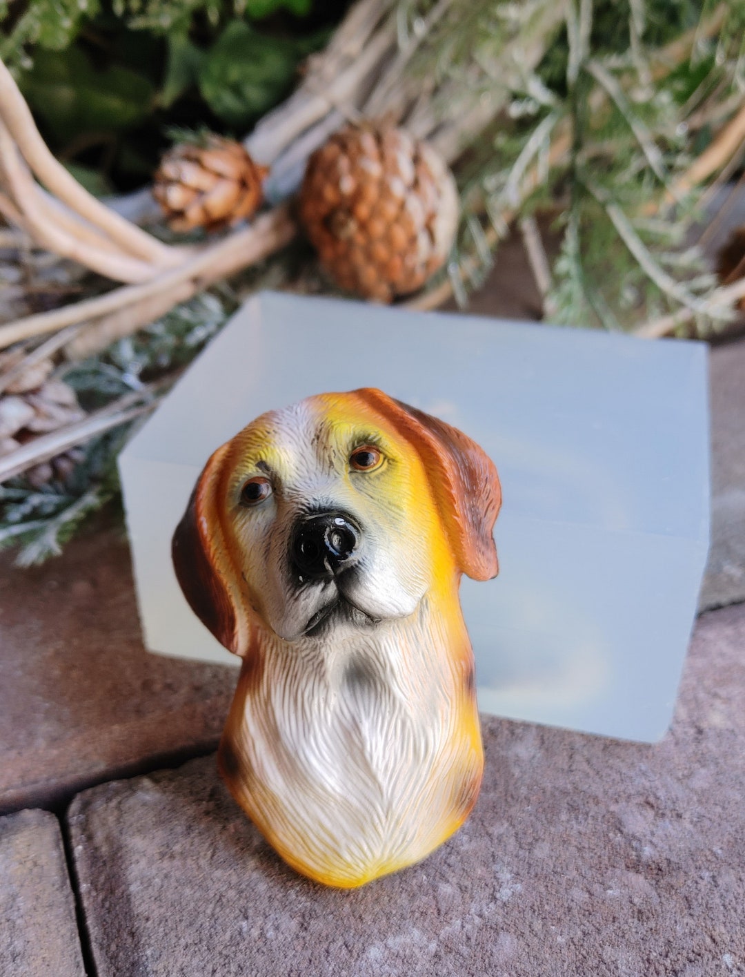 Beagle One Piece Clear Transparent View Silicone Dog Mold - Etsy