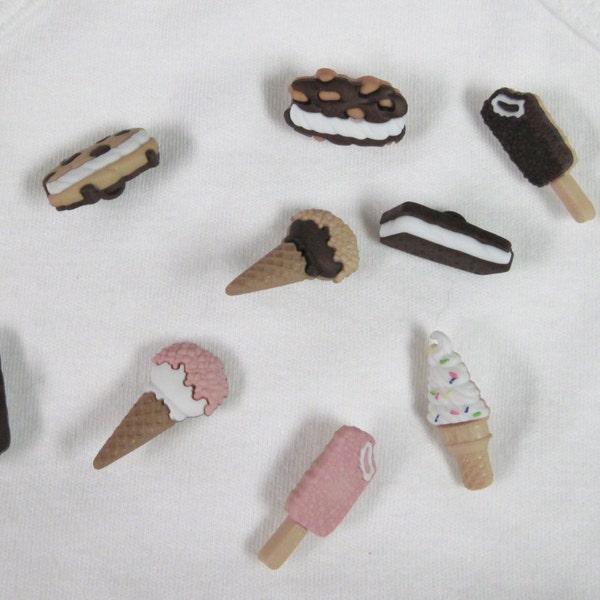 Ice Cream Buttons - Etsy