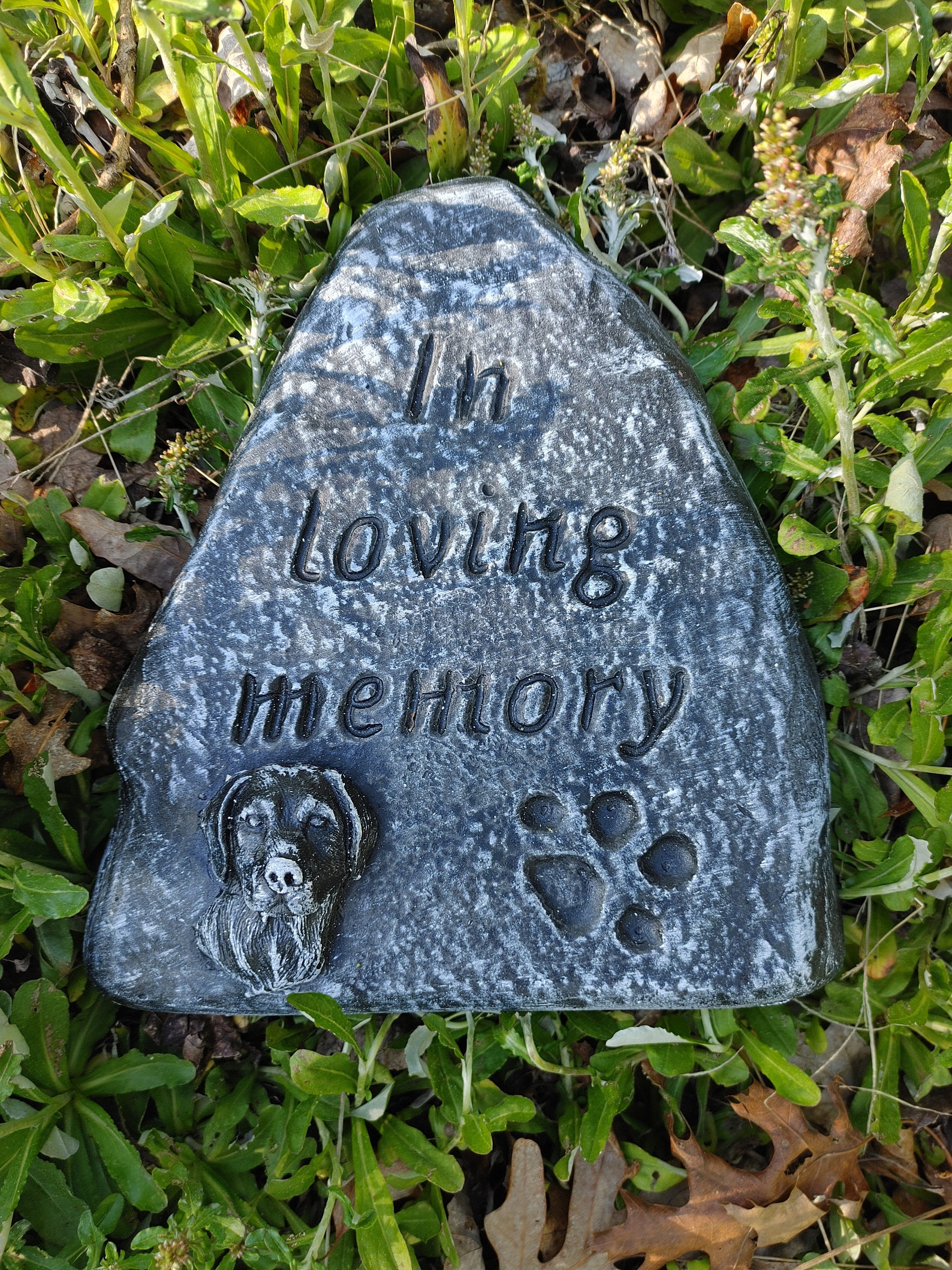 Beagle Pet Memorial in Loving Memory Memorial Stone | Etsy