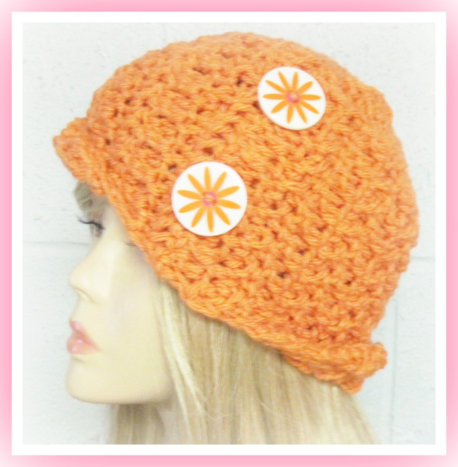 Crochet Cloche Hat Adult and Child Pattern - Etsy