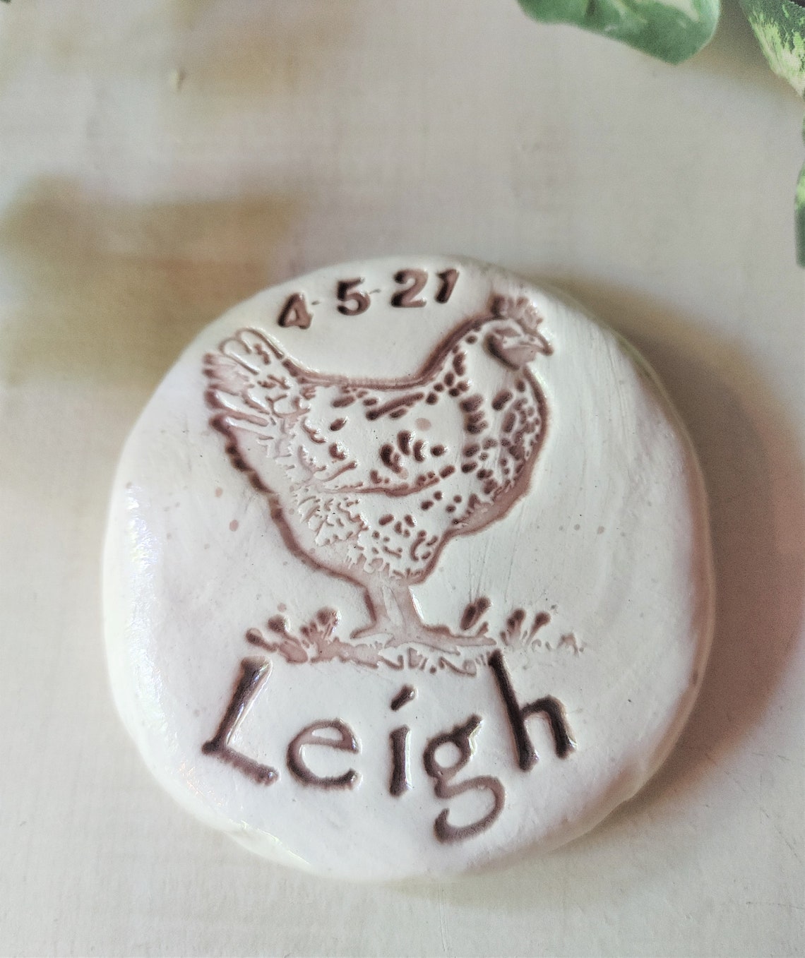 Personalized Chicken or Rooster Memorial Stone 2.5 to | Etsy