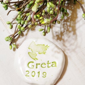 Pet Frog Memorial Stone Personalized 2.5 to 3.5" - Etsy