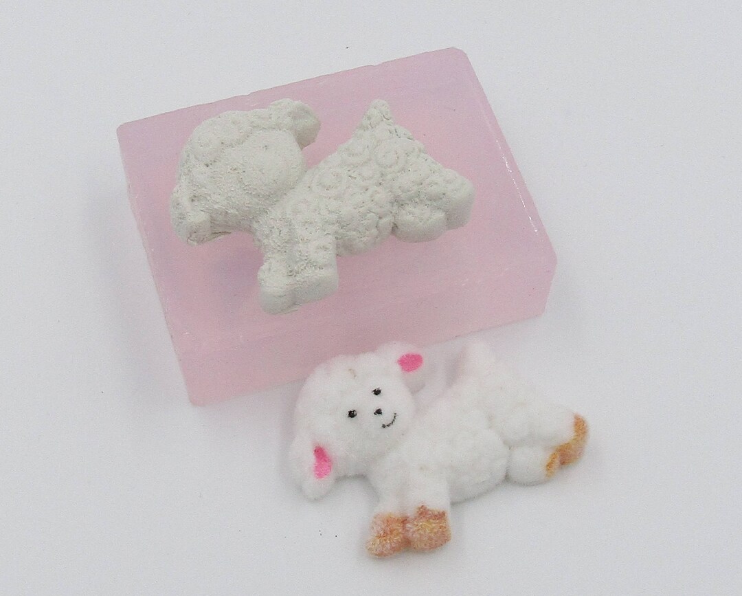 Handmade Baby Lamb Silicone Mold: Fondant, Soap, Crafts (1.5 Inch) - Etsy