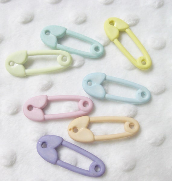 Diaper Pin Buttons Galore Novelty Buttons 7 Items - Etsy