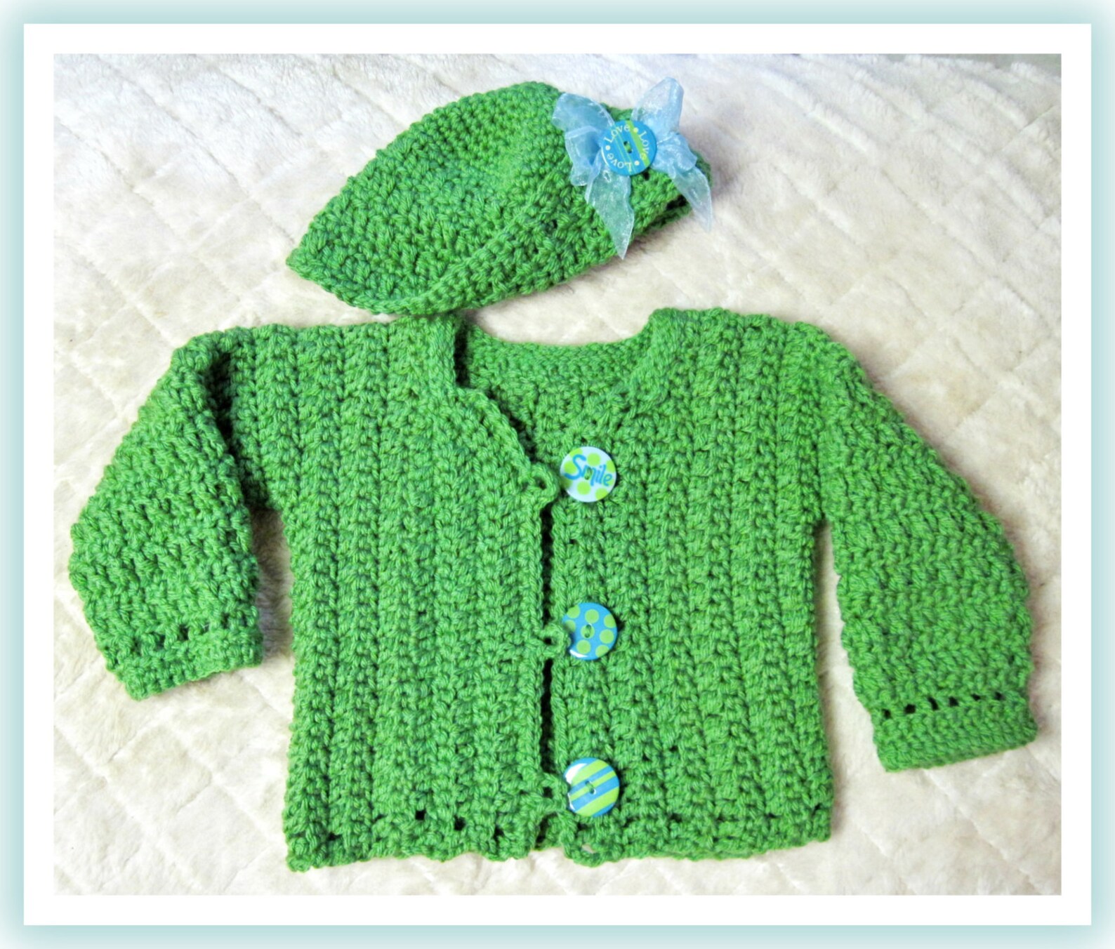 Crochet Pattern One Piece Jacket and Cloche Ages 5 12 | Etsy