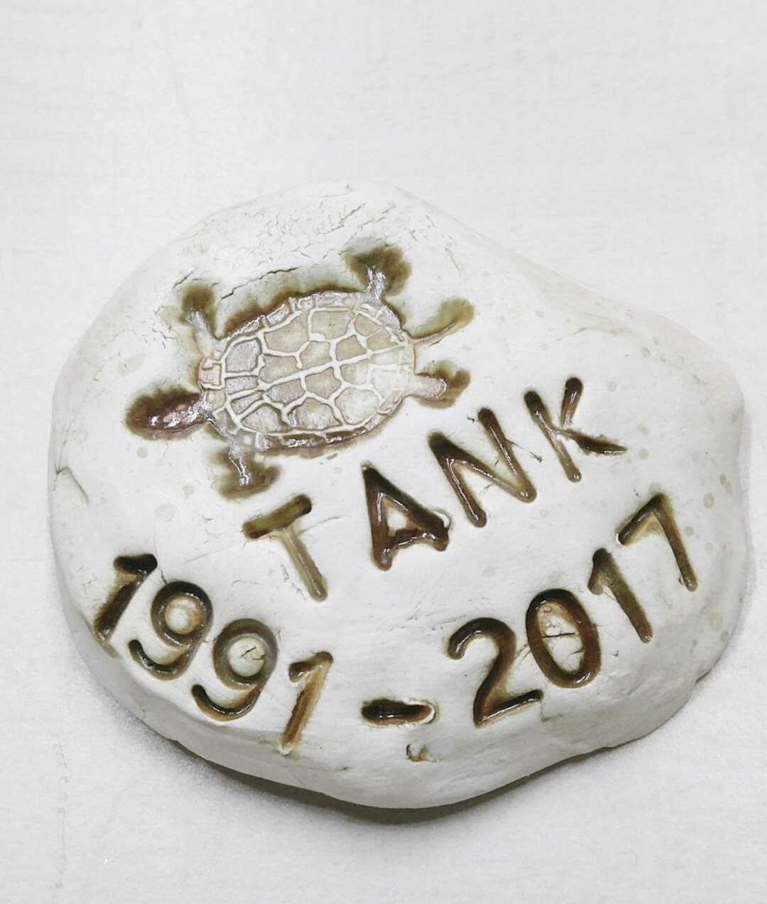Turtle Memorial Stone Personalized 2.5 to 3.5" - Etsy