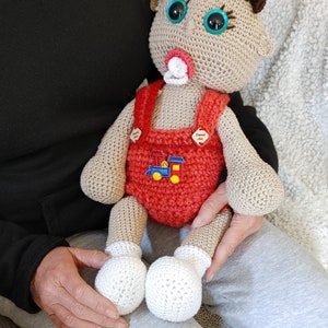 18" Bunky Baby Life Size Baby Boy or Girl Doll Crochet Pattern - Etsy