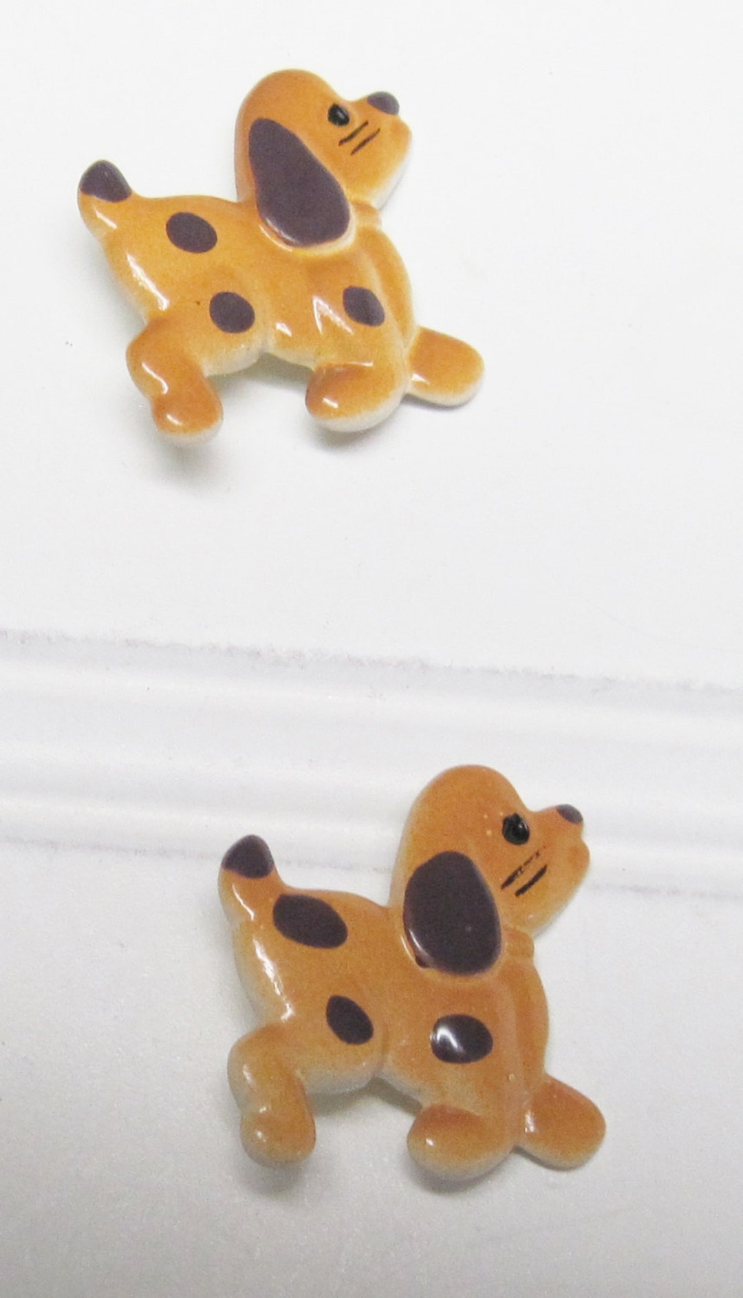 Strutting Dog Puppy Woofie Buttons - Etsy